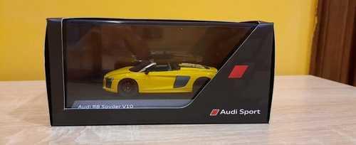 Audi R8 Spyder V10 vegas желтый 1:43 Herpa