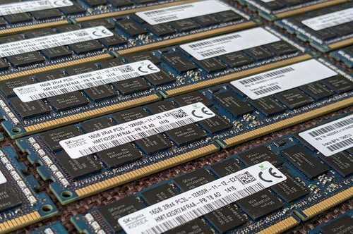 Серверная память DDR3 16GB 2Rx4 PC3L-12800R Hynix