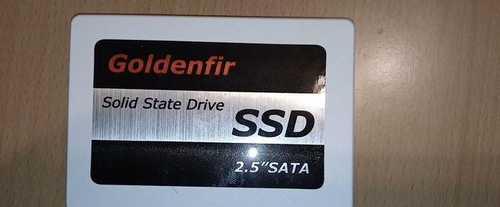 SSD Goldenfir 128Gb С пониженной скоростью записи