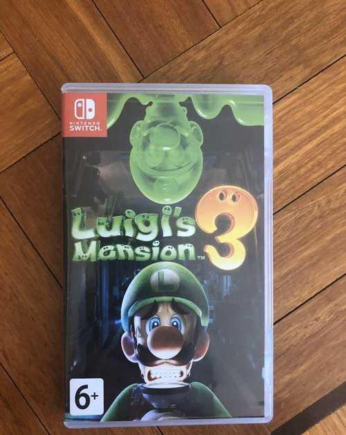 Luigi’s Mansion 3 Nintendo Swith картдридж