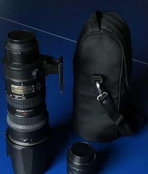 Обьектив Nikon 70-200 F2,8 и телеконвертор Nikon
