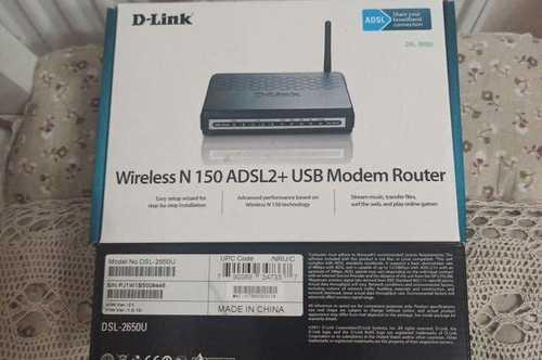 Беспроводной маршрутизатор D-link wireless n150 ad