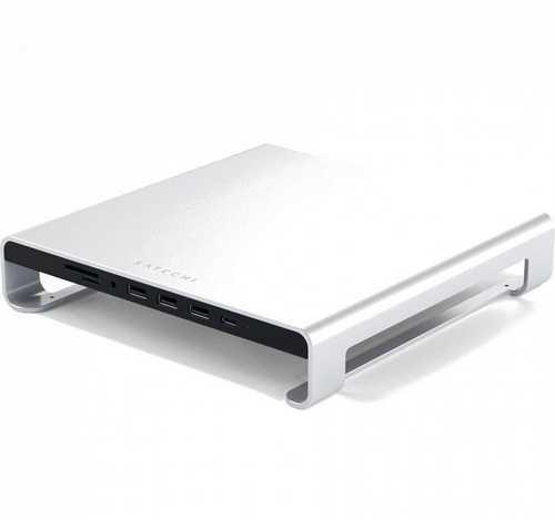 Satechi USB-C Aluminum Monitor Stand Hub for iMac