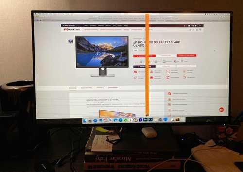 Монитор 4K 27' Dell U2718Q на запчасти