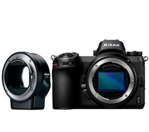 Nikon Z6 Body +переходник FTZ новый рст (гарантия)
