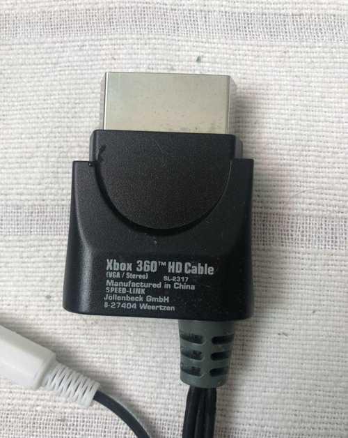 Xbox 360 HD Cable VGA/Stereo