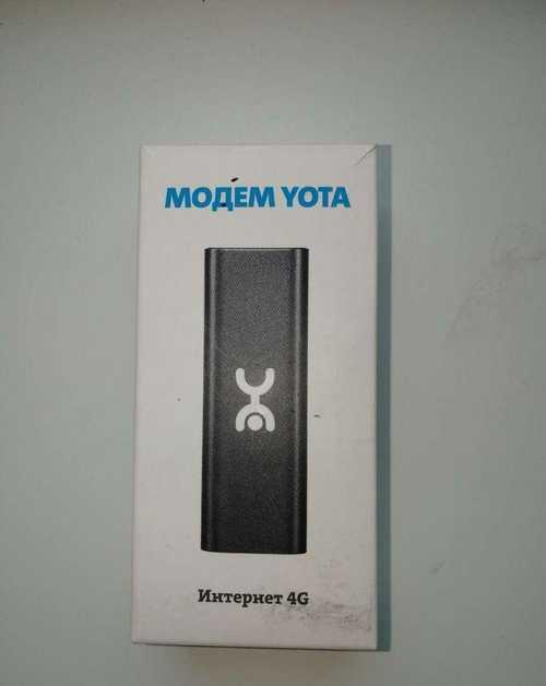 Модемы yota интернет 4G