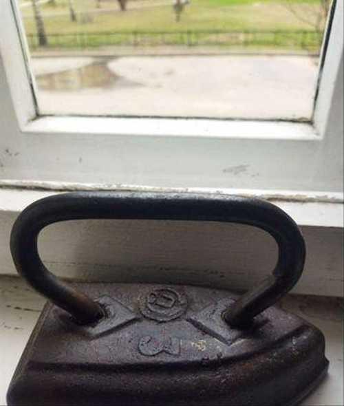 Чугунный утюг реритет