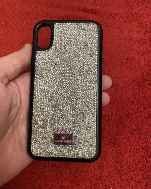 Чехол оригинальный Swarovski iPhone X
