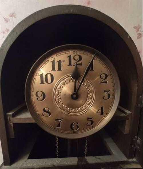 Напольные старинные часы с боем и гирями Original