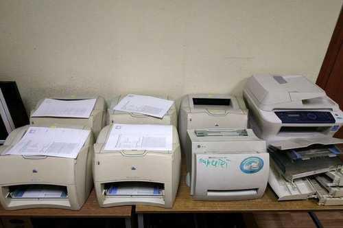 Принтеры HP, Xerox, копиры Canon