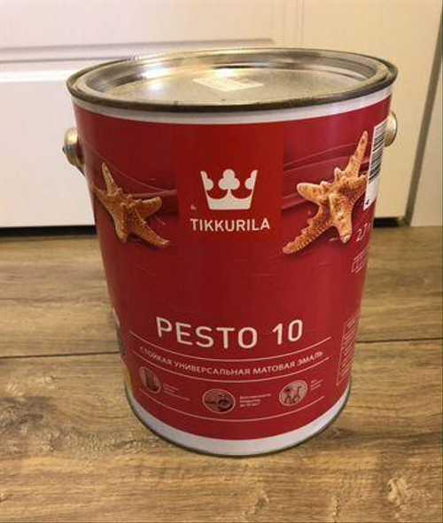 Тиккурила краска Pesto 10. Тиккурила Pesto 10 палитра. Tikkurila Pesto 10 цвет. Эмаль белая песто.