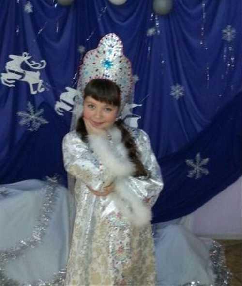 Новогодний костюм "царевна -лебедь" новый