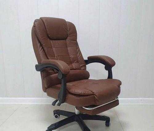 Компьютерное кресло янтарное эко.кож Komfort