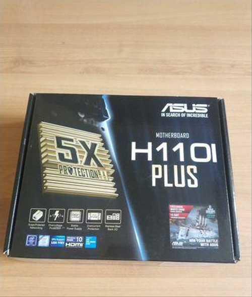 Материнская плата asus H110I-plus