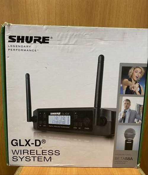 Микрофонная радиосистема Shure glxd4