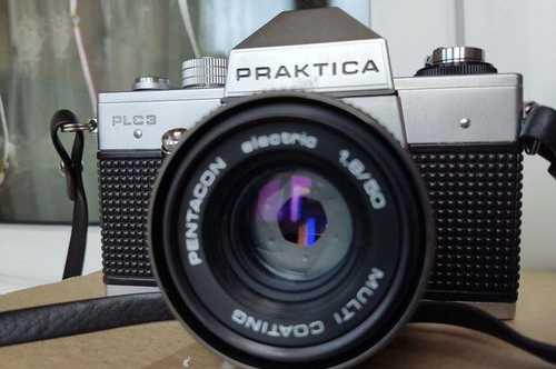 Плёночный фотоаппарат Praktica PLC 3 + Pentacon 50