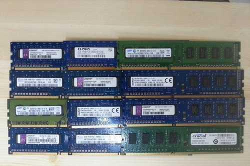 Оперативная память DDR3 8Gb (4 планки по 2Gb)