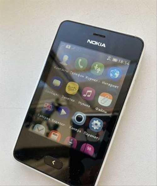 Телефон Nokia 501 asha 2 sim