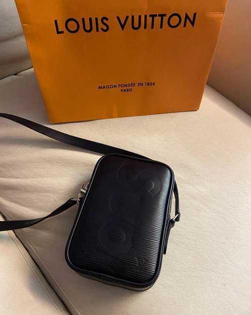 Сумка Louis Vuitton x Supreme Danube Epi PPM Black