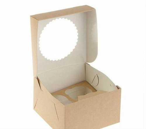 Коробка для маффинов ECO MUF (1 ячейка)