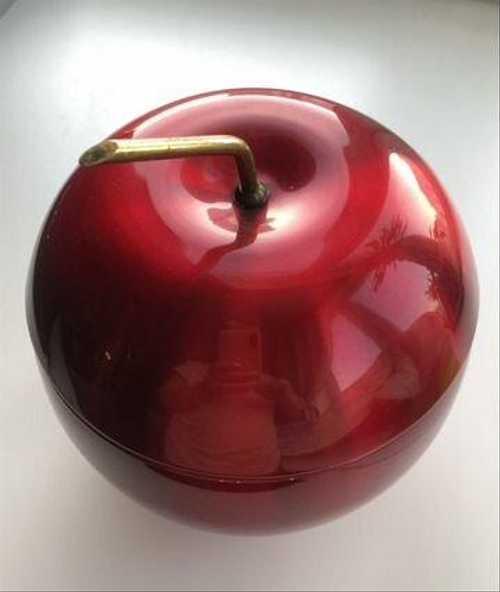 Ретро кастрюля-термос, супница в форме яблока. ссс