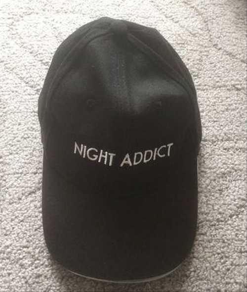 Кепка бейсболка с подсветкой Night Addict
