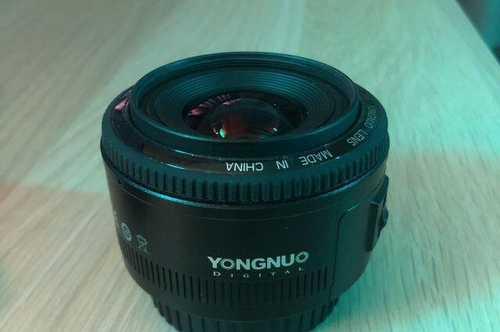 Объектив Yongnuo 35mm f/1.8 Canon EF