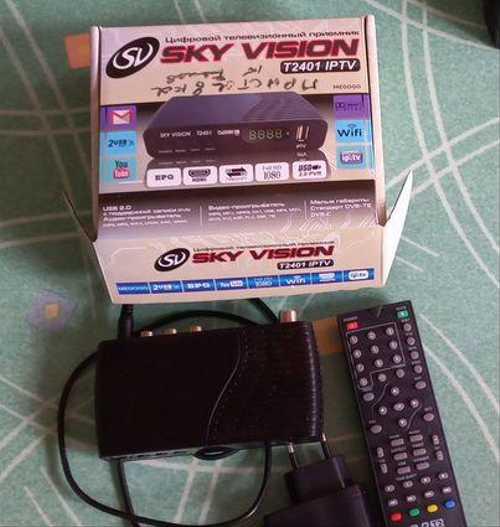 Тв-тюнер Sky Vision T2401 iptv