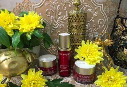 Clarins Haute Exigence сыворотка и крема Кларанс