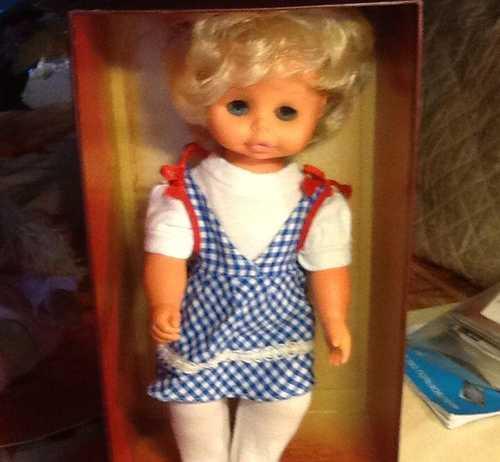 Кукла коллекционная гдр 80-е годы СССР 35см новая