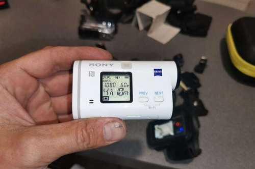 Экшн камера sony hdr-as200v с комплектом аксессуар