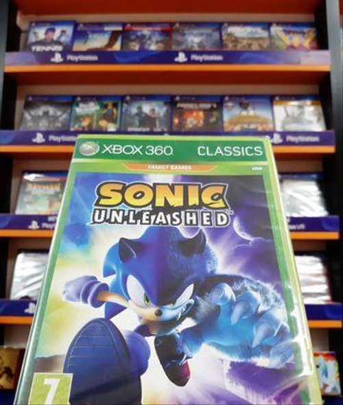 Sonic Unleashed (New)(Xbox 360, английская версия)