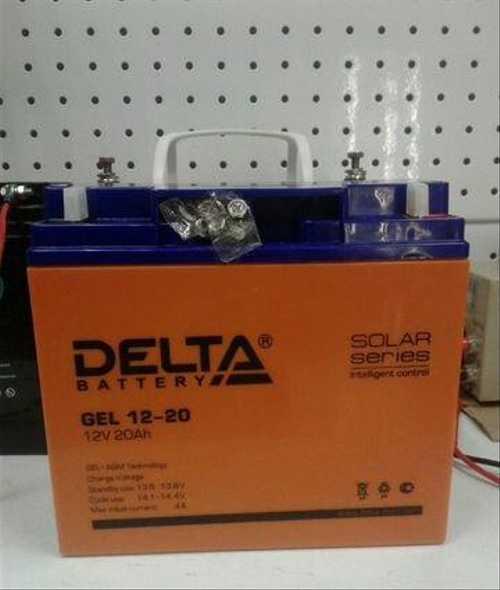 Гелевый аккумулятор Delta Gel 1220
