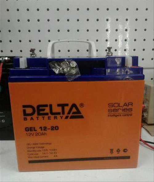 Гелевый аккумулятор Delta Gel 1220