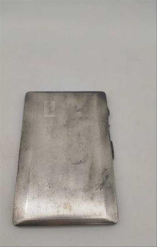 Портсигар металл серебрение нач. XX в. №68 Разм