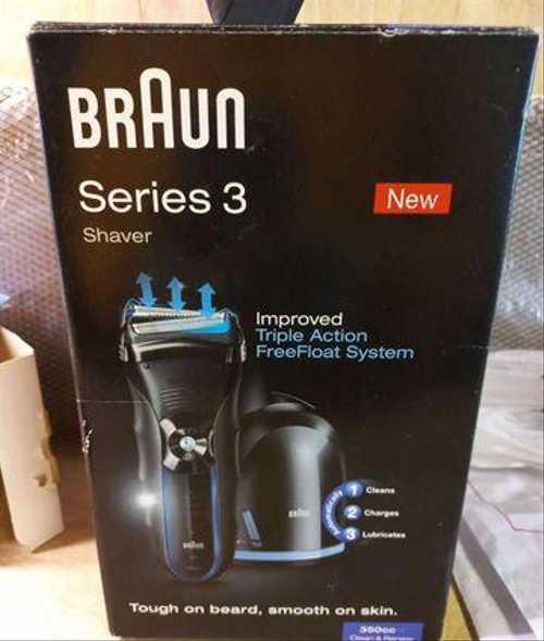 Бритва электрическая Braun Series 3 Shaver 350cc