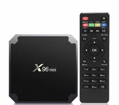 Смарт TV Box Андроид приставка X96 Mini 2/16 Gb