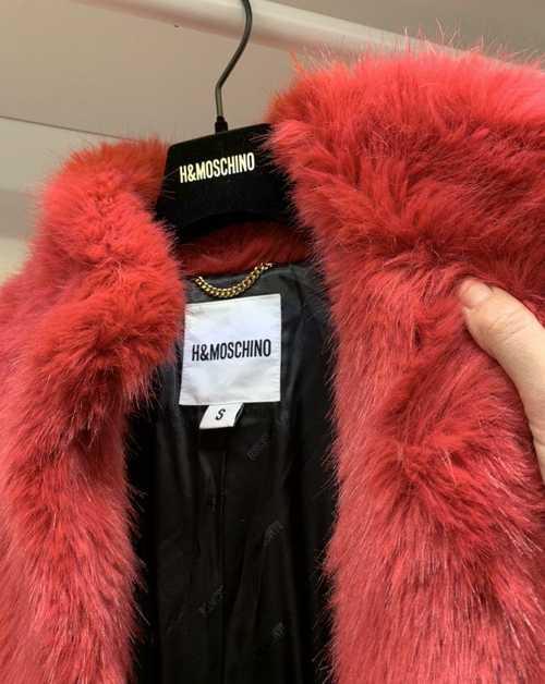 Шуба Moschino & H&M лимитированная коллекция
