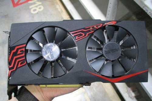 Видеокарта Asus rx570 4gb