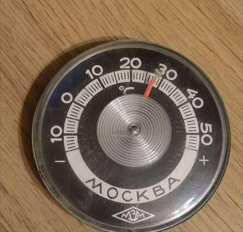 Антикварный термометр комнатный