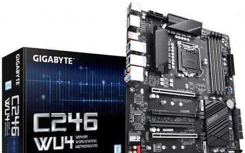 Gigabyte C246-WU4 + i5-8500 для сервера и WS