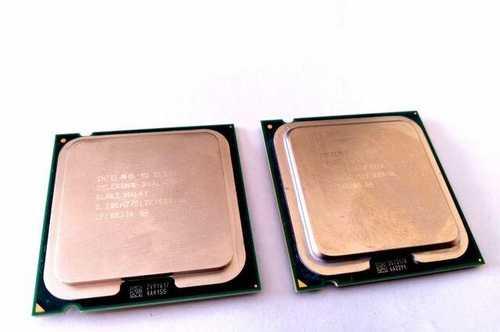 Процессоры intel E1500 и 430 в отличном состоянии