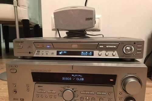 Домашний кинотеатр sony str-de875, dvd sony bvp-ns