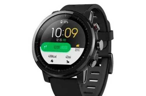 Умные часы Xiaomi Amazfit Stratos Черные