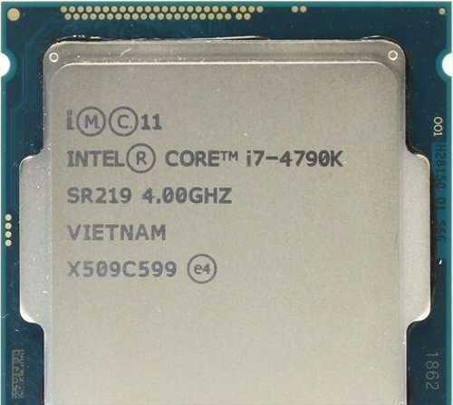 Процессор Intel Core i7-4790K + Куллер