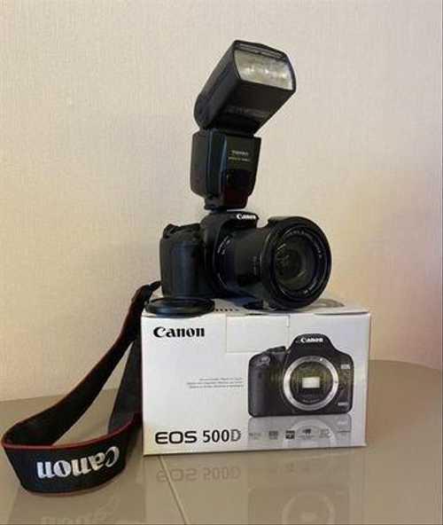 Продам фотоаппарат Canon EOS500D