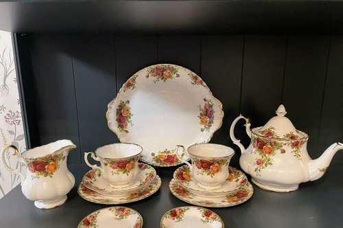 Сервиз чайный на двоих royal albert old country ro