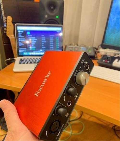 Звуковая карта focusrite scarlett solo 2nd gen