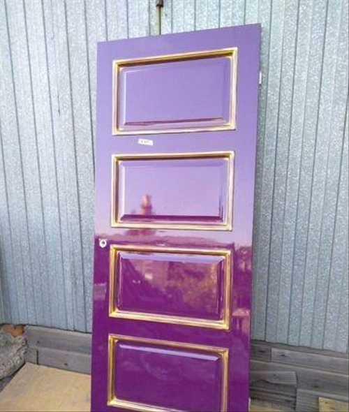 Дверь Dolce Porte фиолетовая эмаль 80см V187